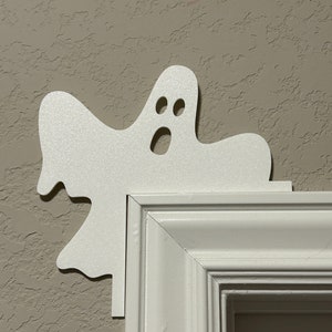 Halloween Spooky Ghost Sign Door Corner Scary Decoration Fall Decor 3D ...