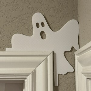 Halloween Spooky Ghost Sign Door Corner Scary Decoration Fall Decor 3D ...