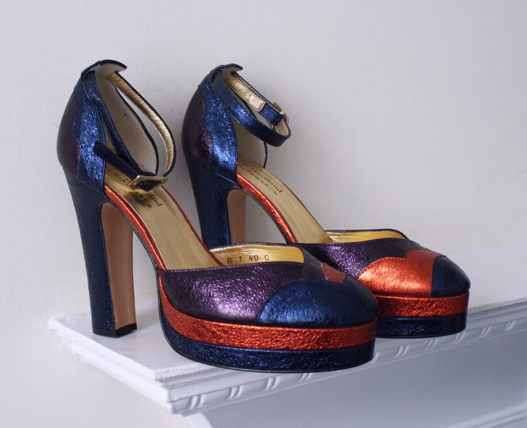 Terry De Havilland Anya Hindmarch Sweetie Wrapper Glam Rock Platform ...