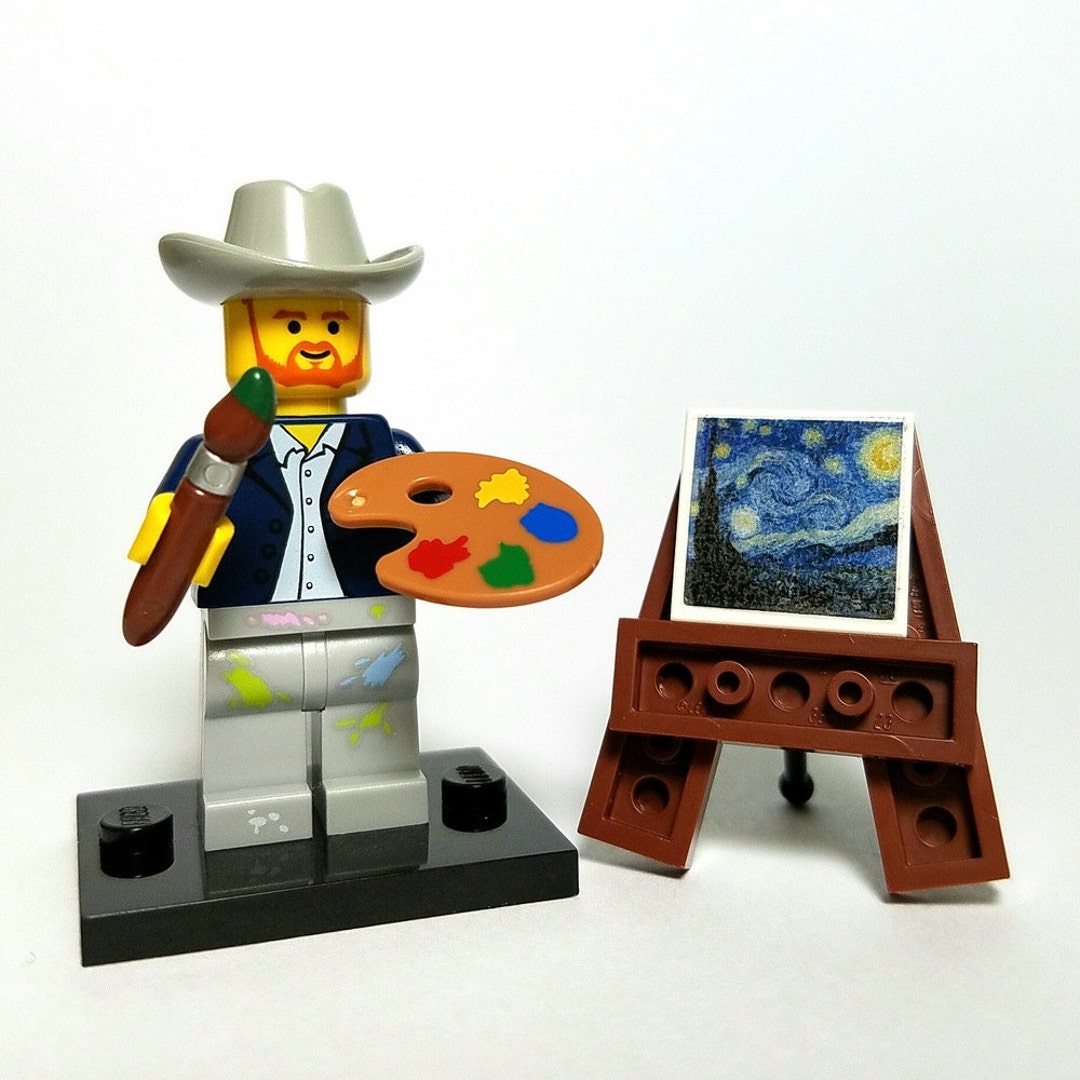 Vincent Van Gogh - Custom Figure and Accessories - Etsy