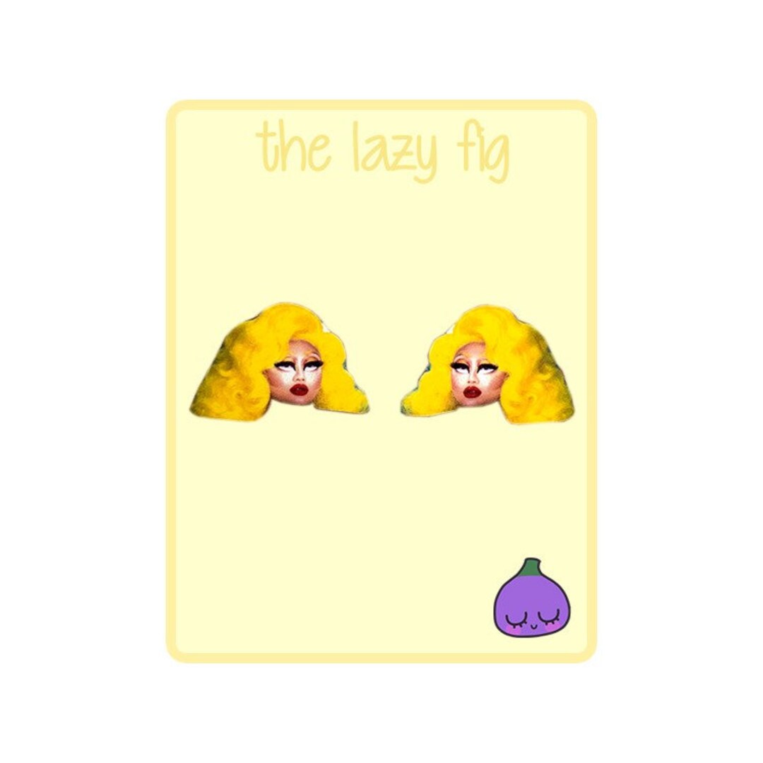 Kim Chi - Drag Queen - Rupaul's Drag Race - Stud or Dangle Titanium ...