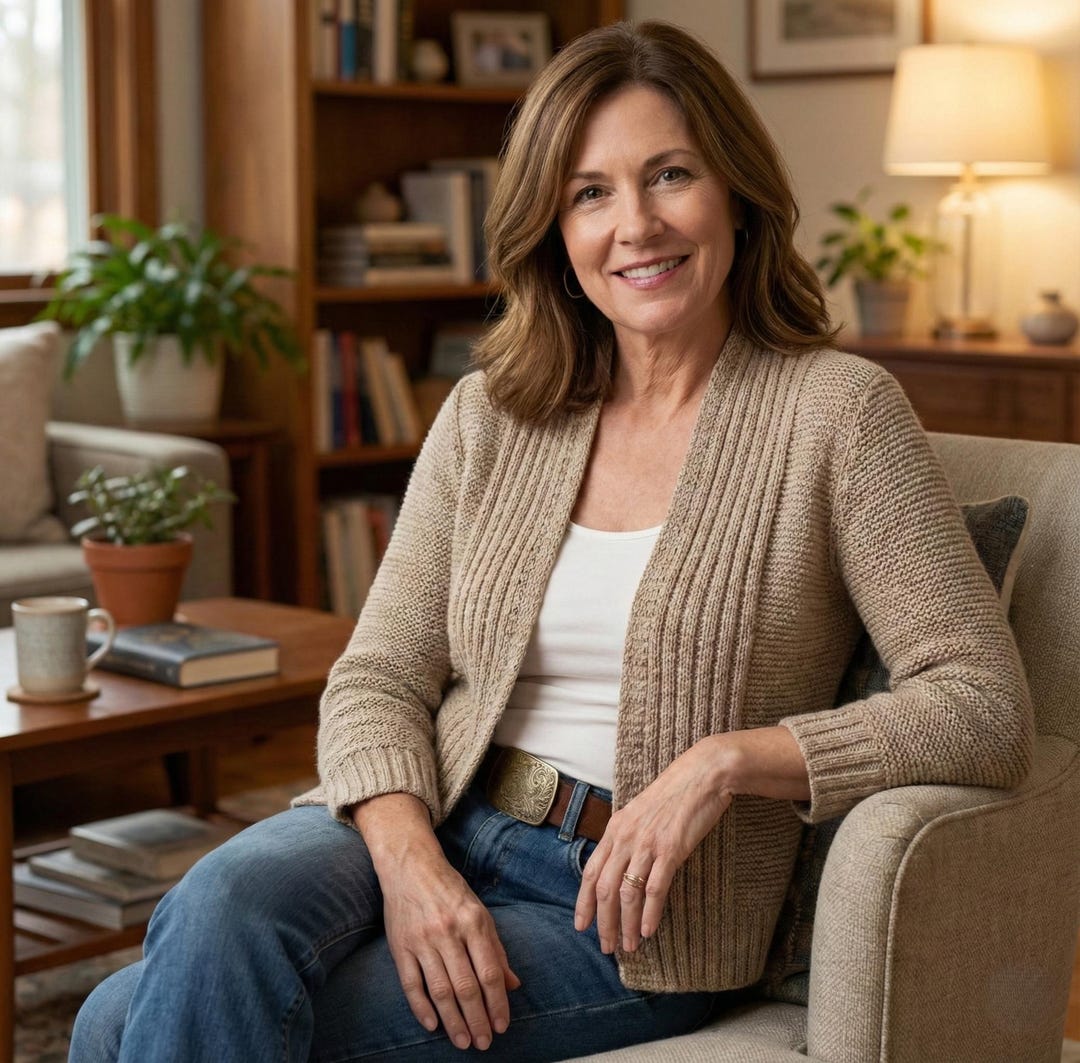 Classic Knit Cardigan Pattern | Open Front Sweater | Everyday Cardigan ...
