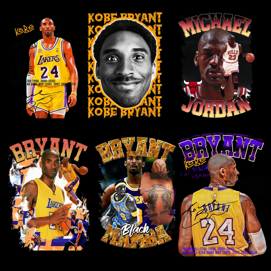 101 NBA PNG Sticker Pack - High Quality Digital Download - Perfect for ...