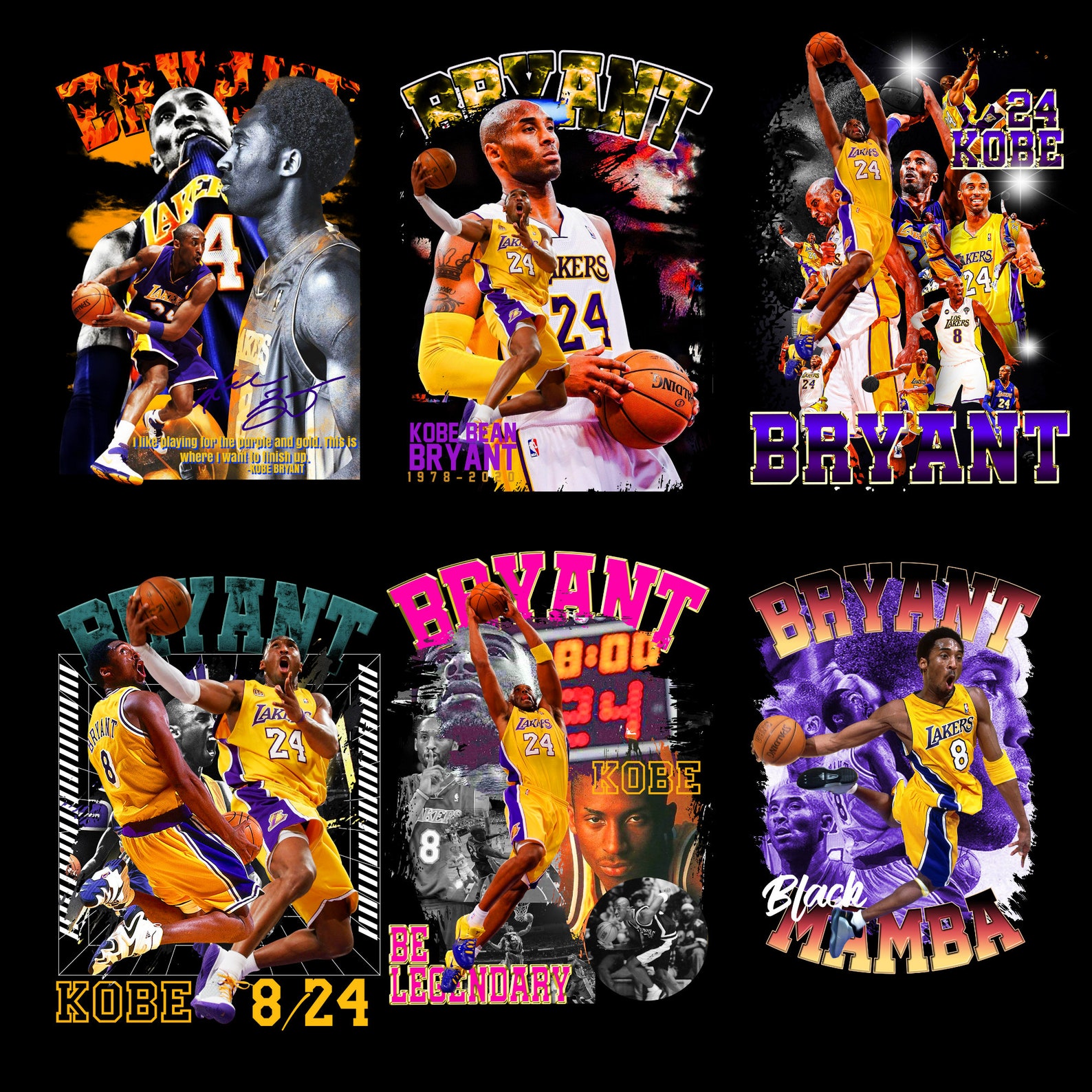 101 NBA PNG Sticker Pack - High Quality Digital Download - Perfect for ...