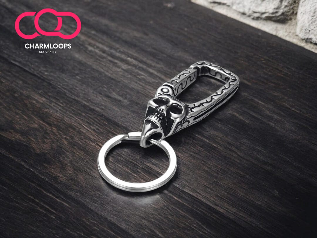 Men's Belt Clip Keychain | Mini Stylish Hanging Ornament | Streetwear ...
