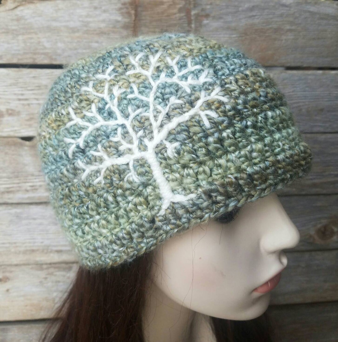Beanie With Tree of Life Tree Beanie Tree Hat Guys Hattree Hat - Etsy