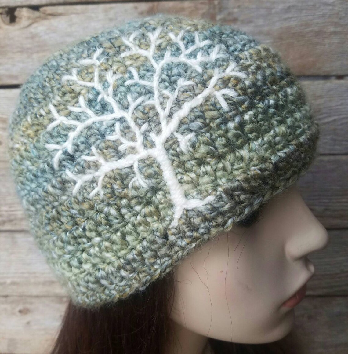 Beanie With Tree of Life Tree Beanie Tree Hat Guys Hattree Hat | Etsy
