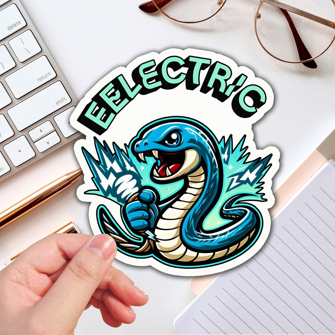 Eel Sticker Pun, Cute Ocean Animal Sticker, Back to School, Gift for ...