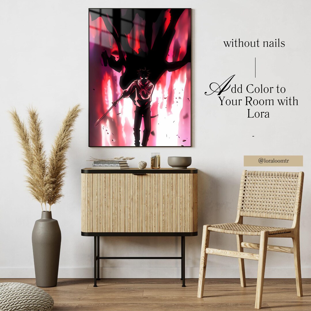 Metal Poster Jujutsu Kaisen, Yuta Anime Metal Wall Art. Metal Wall ...