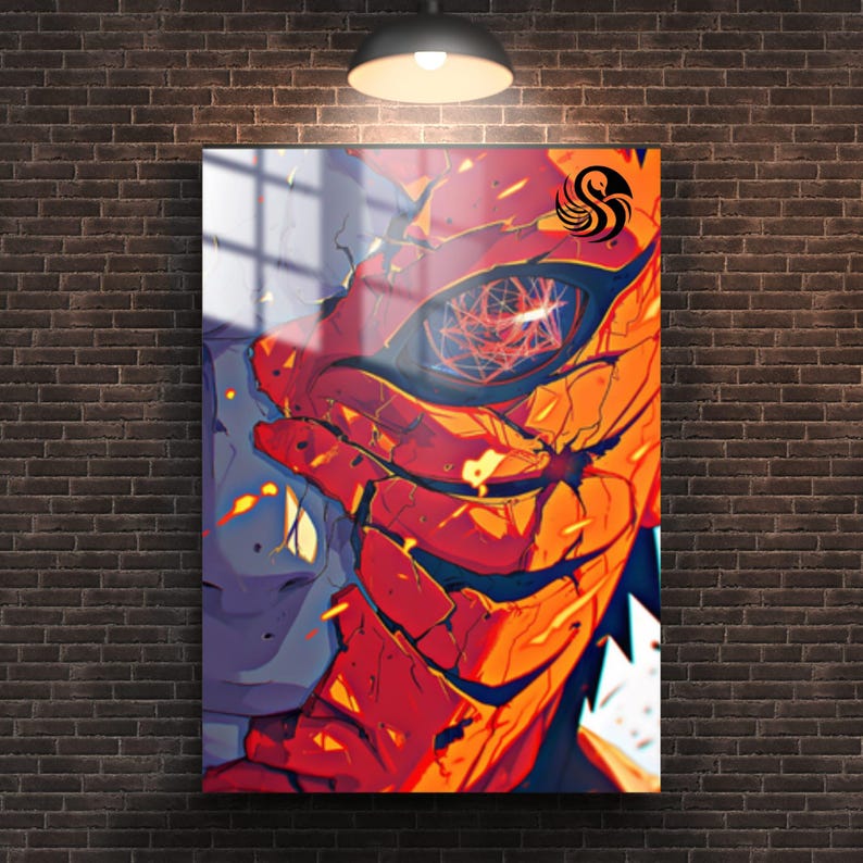 Anime Metal Poster, TV Series Metal Wall Art ,vibrant Anime Wall Art ...