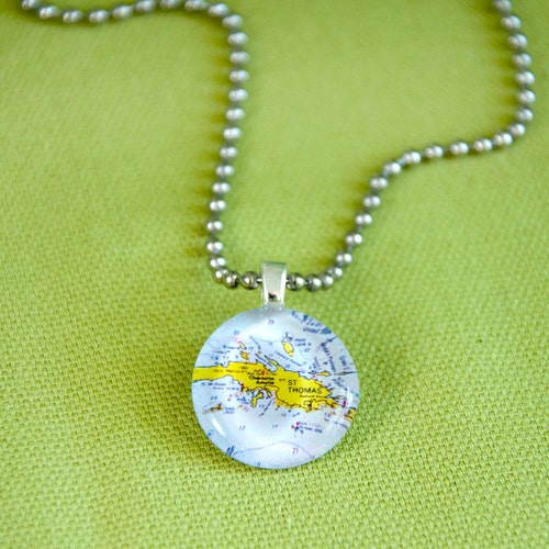 St Thomas Map Custom Wood Map USVI Map 3D Wall Art | Etsy