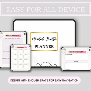 Digital Mental Health Bundle, Mental Health Journal, Mental Health ...