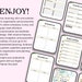 Digital Self Care & Anxiety Journal, Hyperlink Self Care Planner ...