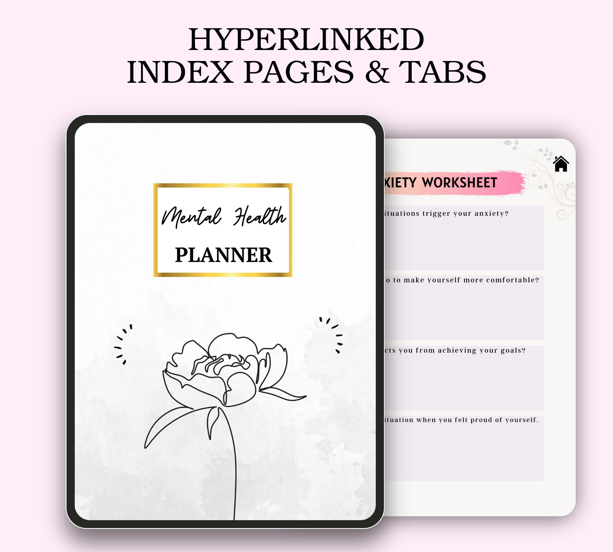 Digital Mental Health Bundle, Mental Health Journal, Mental Health ...