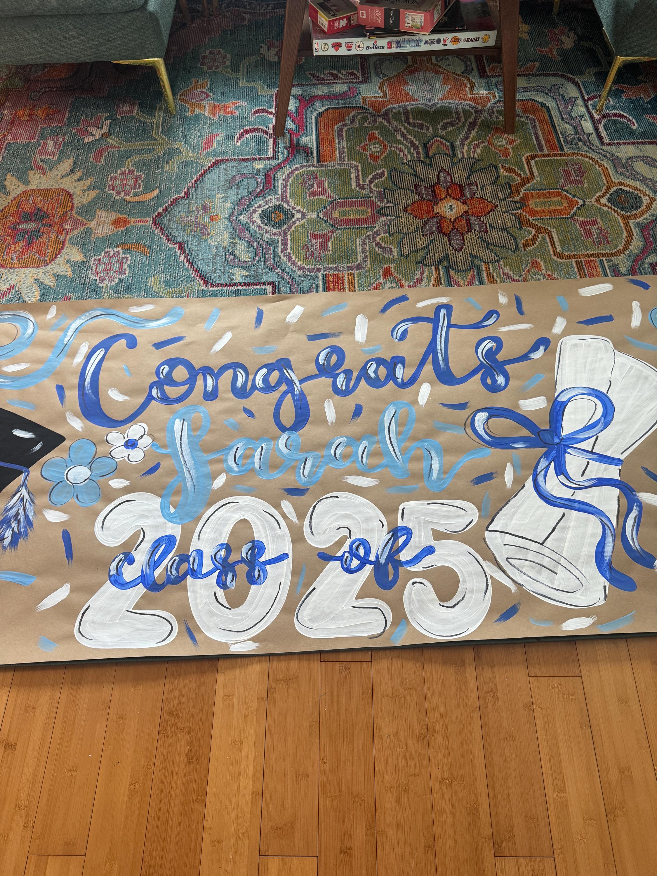 Graduation Banner, Grad Party Decor, Graduation, Grad Party, Class of ...