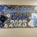 Custom Hand-painted Graduation Banner: Class of 2025 - Etsy