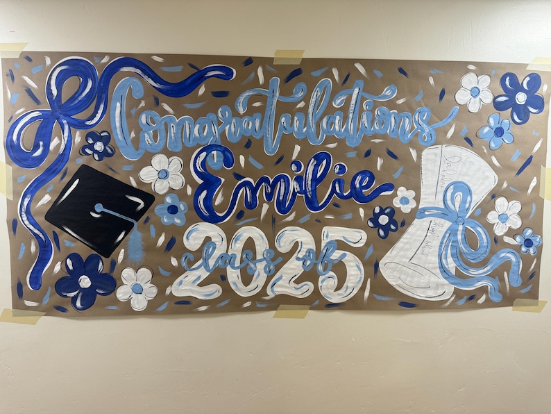 Graduation Banner, Grad Party Decor, Graduation, Grad Party, Class of ...