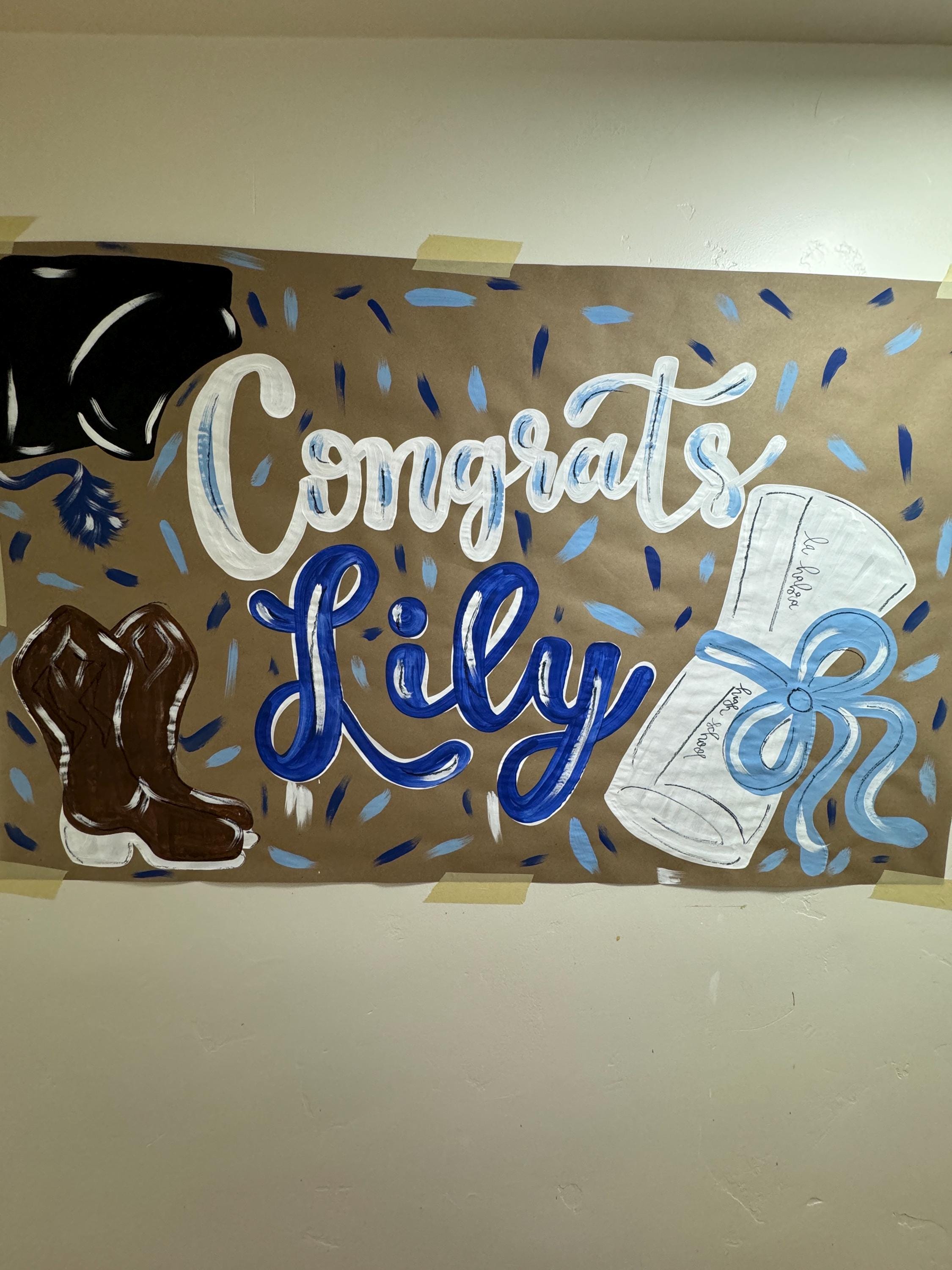 Graduation Banner, Grad Party Decor, Graduation, Grad Party, Class of ...