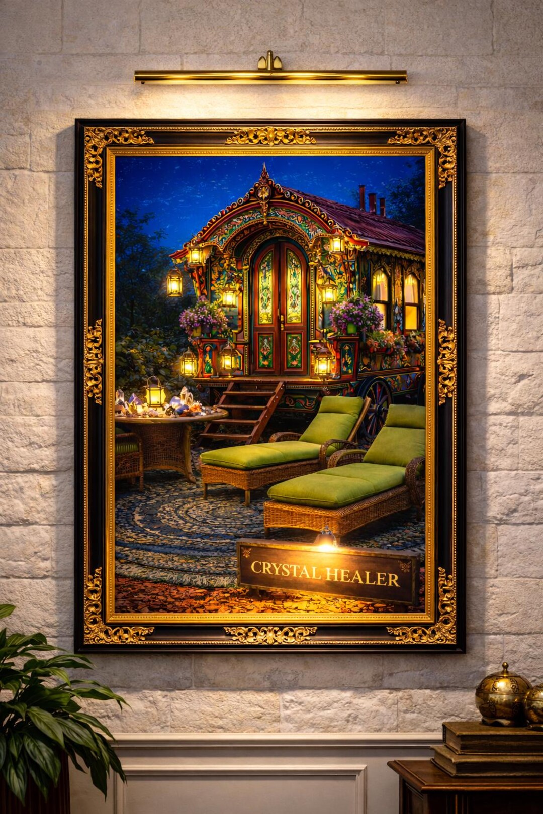 CRYSTAL HEALER the Appalachian Sage Enchanted Forest Gypsy Caravan ...