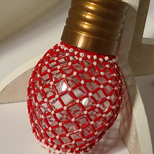 Beaded Bulb Cover - Etsy