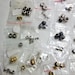 Bulk Lot of Sterling Silver and or Antique Pewter Spacer Beads - Sizes ...
