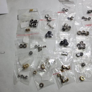 Bulk Lot of Sterling Silver and or Antique Pewter Spacer Beads - Sizes ...