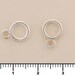 9mm Silver Small Plain Toggle Loop 9mm and Toggle Bar 12mm : Silver ...