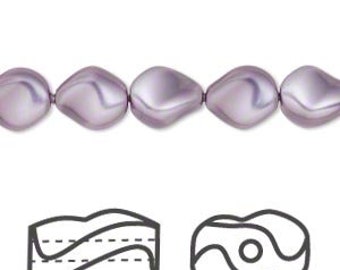 4mm Powder Rose Pearl, Swarovski® Crystals, Powder Rose, 4mm Round 5810 ...