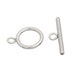 9mm Silver Small Plain Toggle Loop 9mm and Toggle Bar 12mm : Silver ...