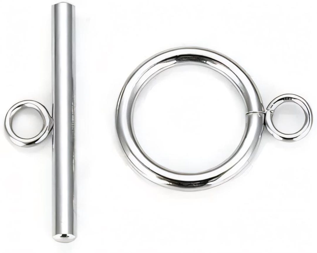 304 Grade Surgical Stainless Steel 15mm (0.6 Inch) Toggle Clasp ...