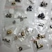 Bulk Lot of Sterling Silver and or Antique Pewter Spacer Beads - Sizes ...