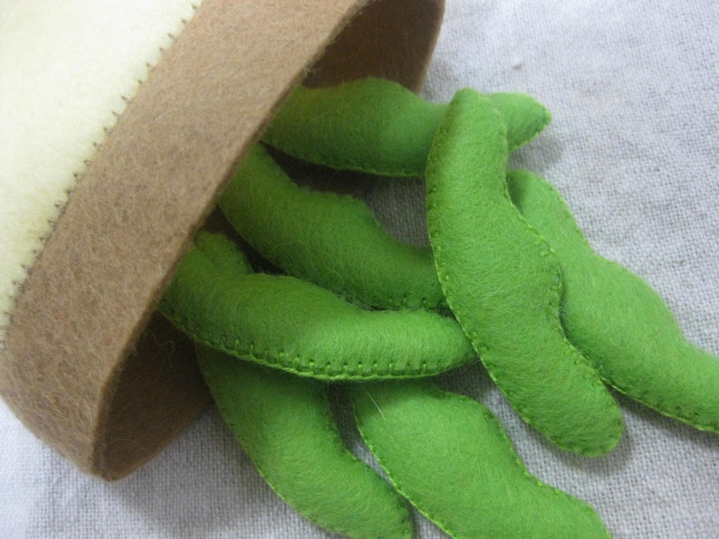 Felt Beans Snack - Etsy