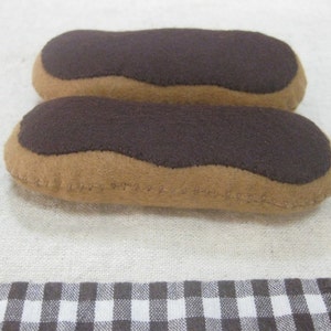 Felt Chocolate Eclair - Etsy