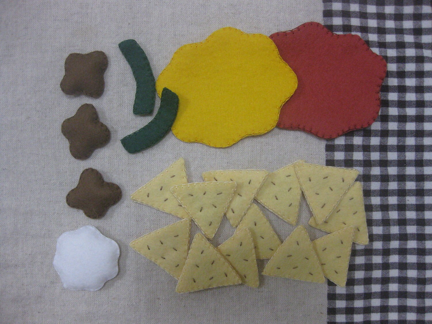 Felt Nachos - Etsy