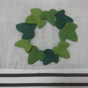 Felt Ivy Leaves - Etsy