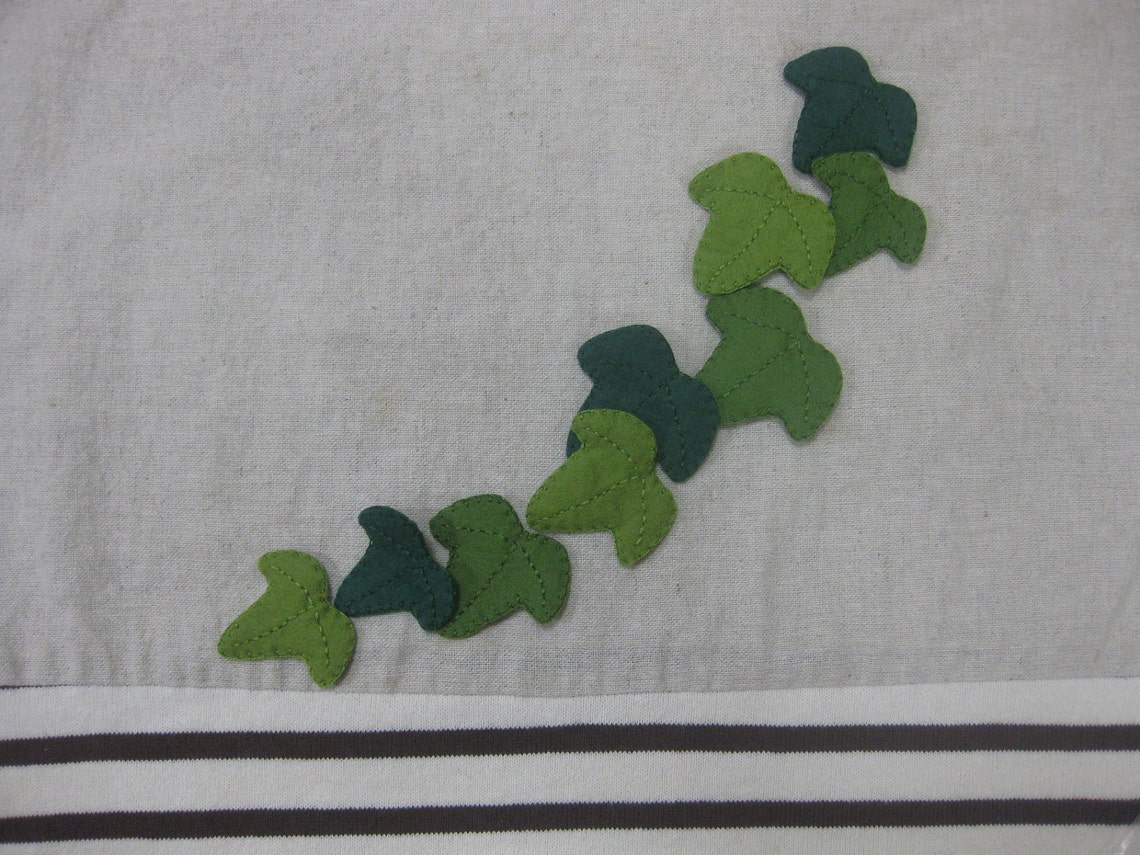 Felt Ivy Leaves - Etsy