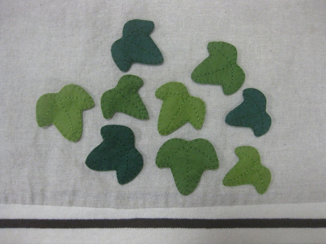 Felt Ivy Leaves - Etsy