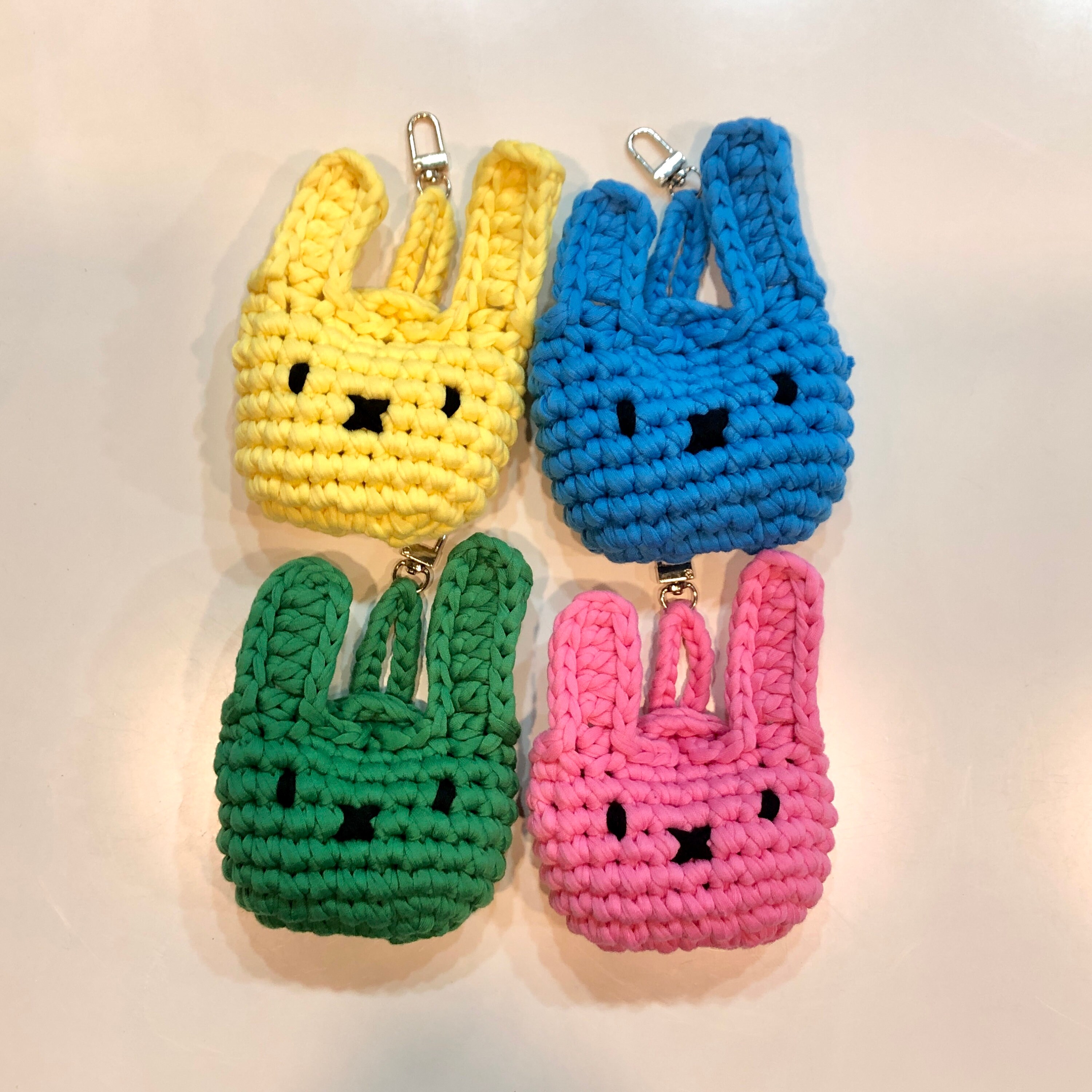 Crochet PATTERN, Miu Rabbit Pouch, Airpods Case, Dog Poop Bag, Pet Toy ...