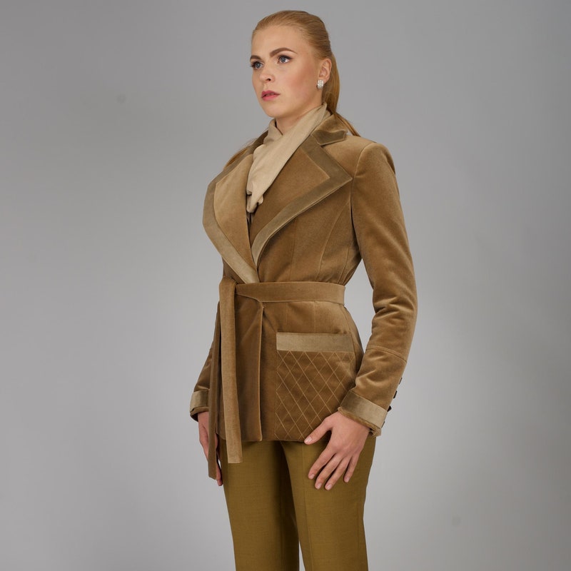 Yellow Camel Jacket - Etsy