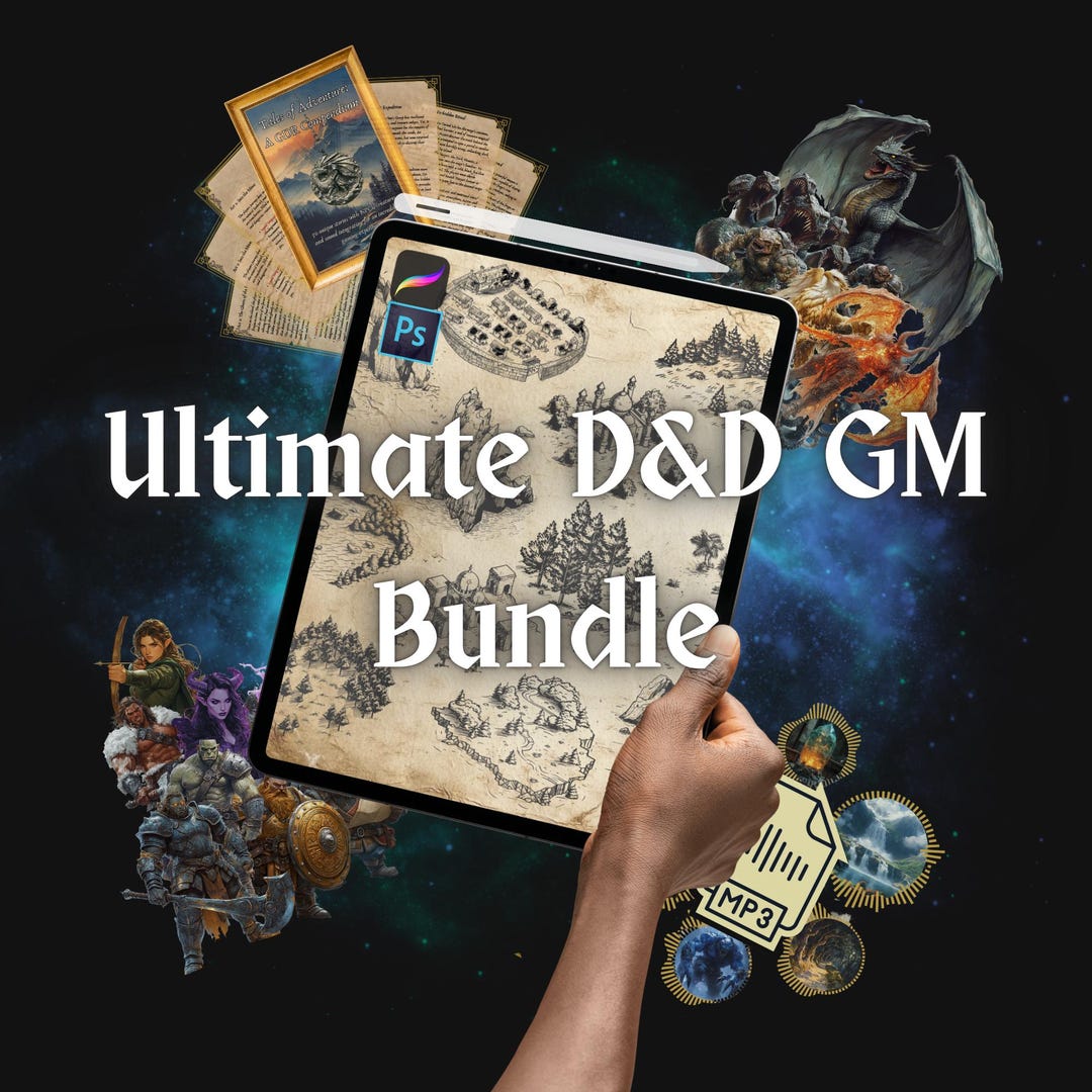 Ultimate Dnd Digital Bundle | NPC Sheets, Bestiary, Narrative Arcs ...