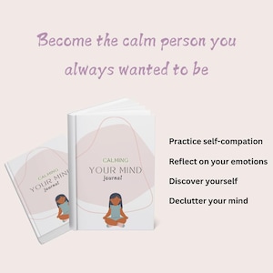 Calm Your Mind Journalmindfulness Journalself-care&wellbeing ...
