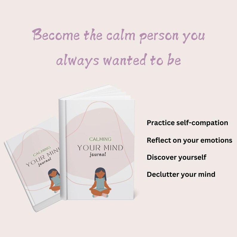 Calm Your Mind Journalmindfulness Journalself-care&wellbeing ...