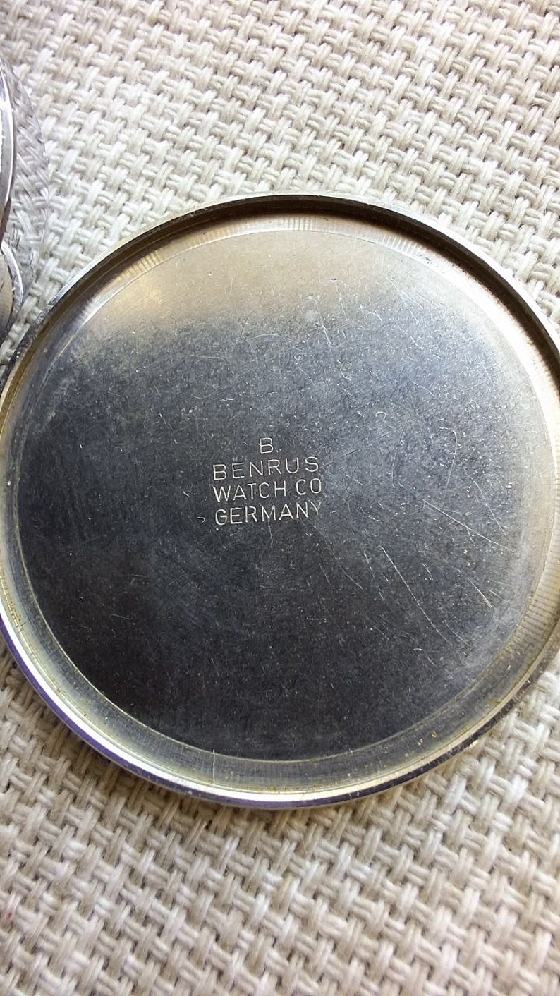 Vintage Benrus 17 Jewels Manual Wind Mens Watch SERVICED - Etsy