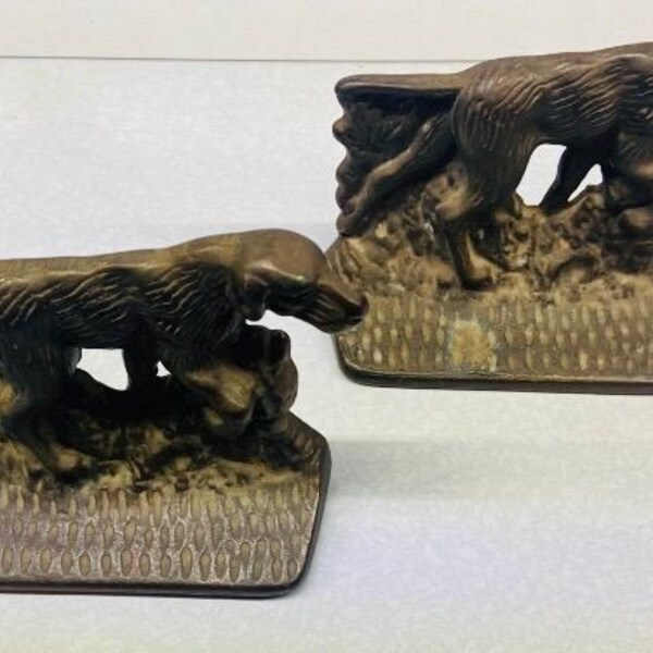 Dog Bookends - Etsy