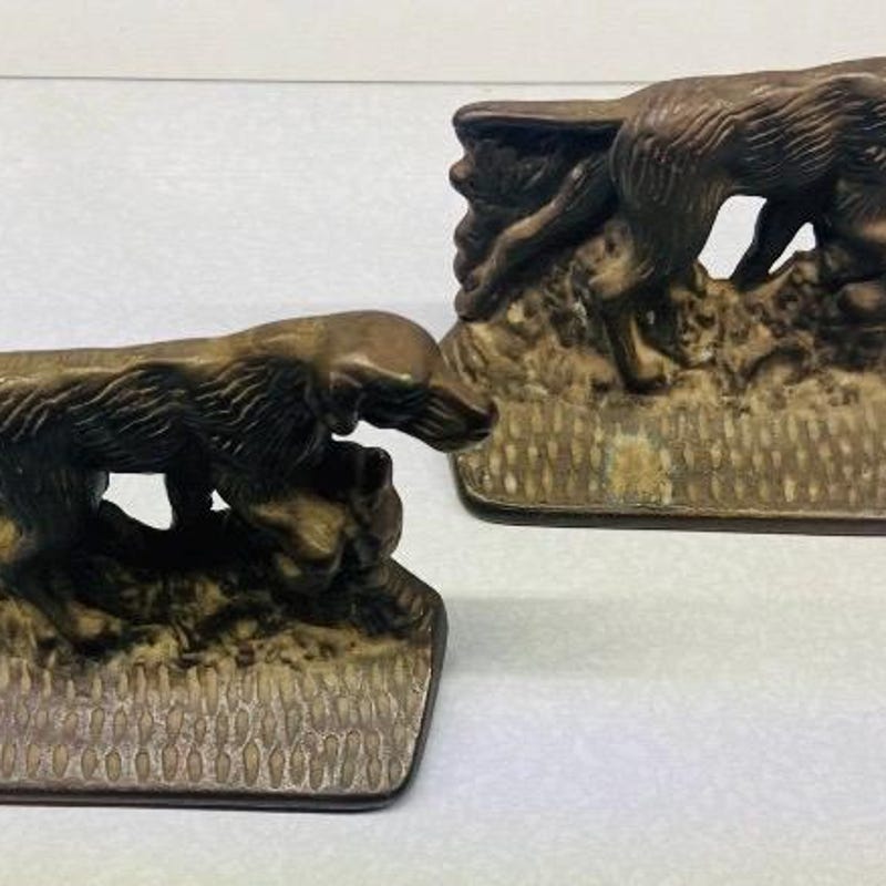 Brass Bookends - Etsy