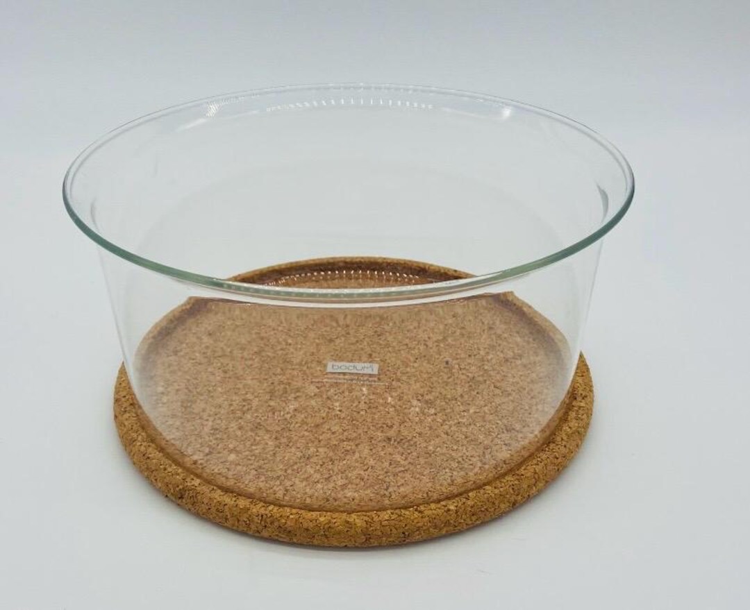 Danish Bodum Serving Bowl With Cork Lid Mid Century Modern Vintage ...