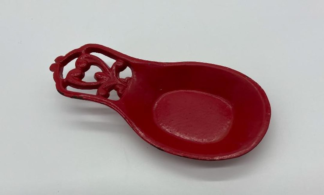 Cast Iron Spoon Rest Farmhouse Country Vintage Rustic Retro - Etsy