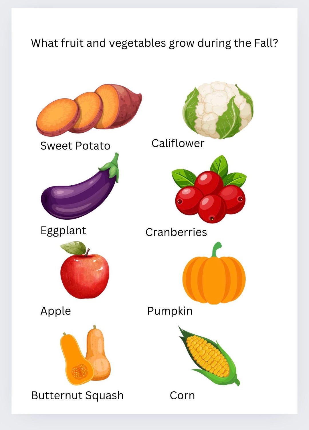 Fall Toddler Activity Book, Color, Tracing, Painting, Matching ...