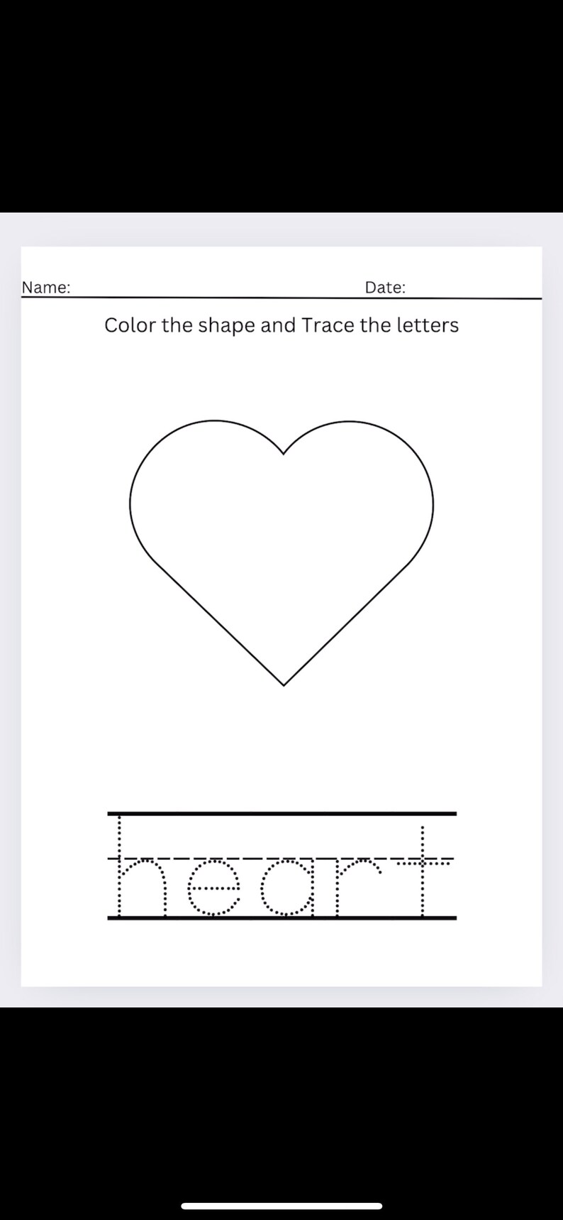 Shapes Coloring Book, Tracing Letters, Tracing Words , Preschool Shapes ...