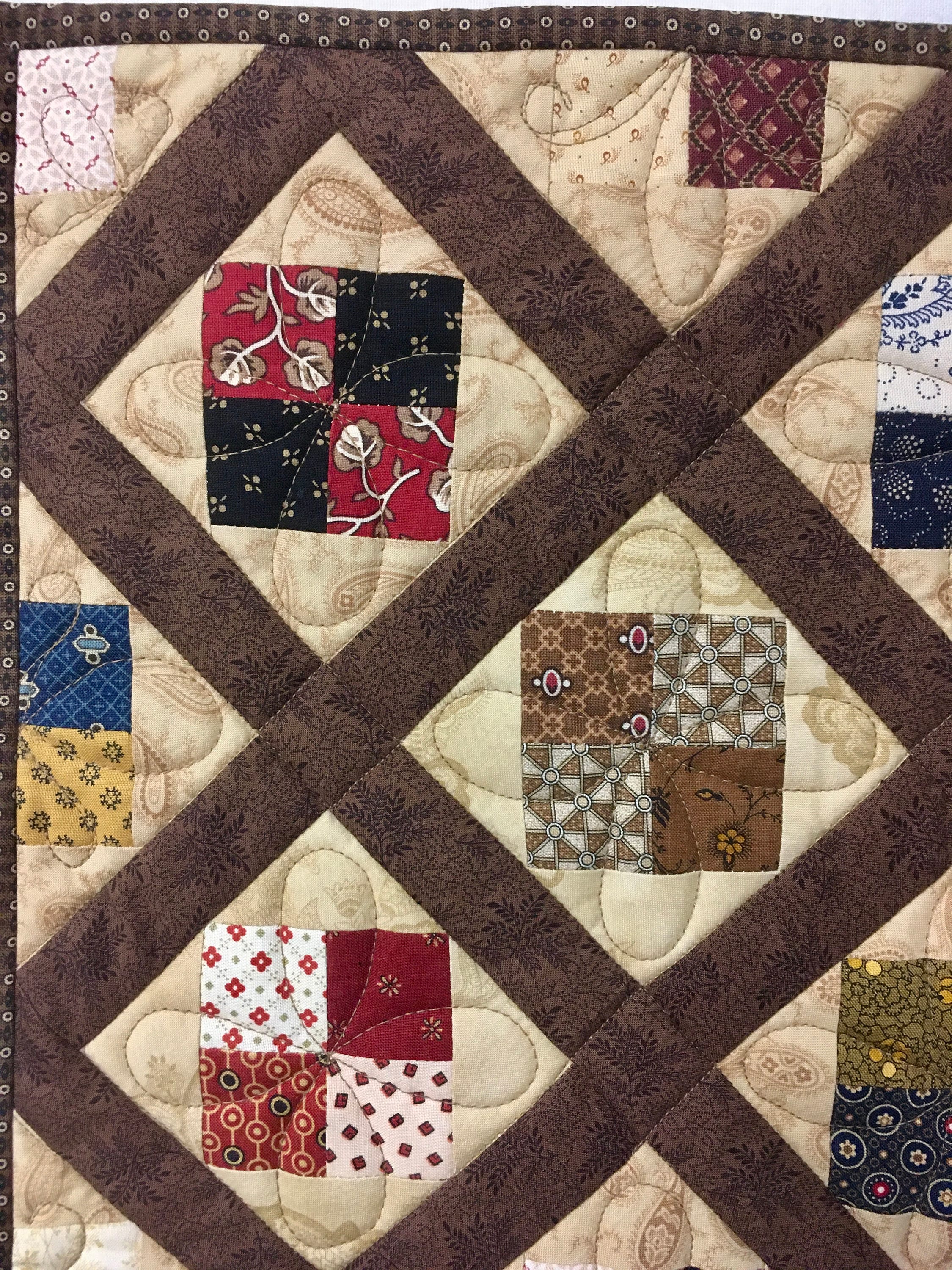 4-patch Table Topper/wall Hanging - Etsy